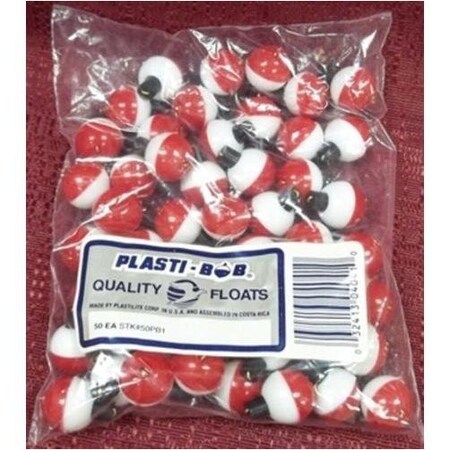 Plastilite Round Plastic Float, 2, RW, 50PB7 | Zoro